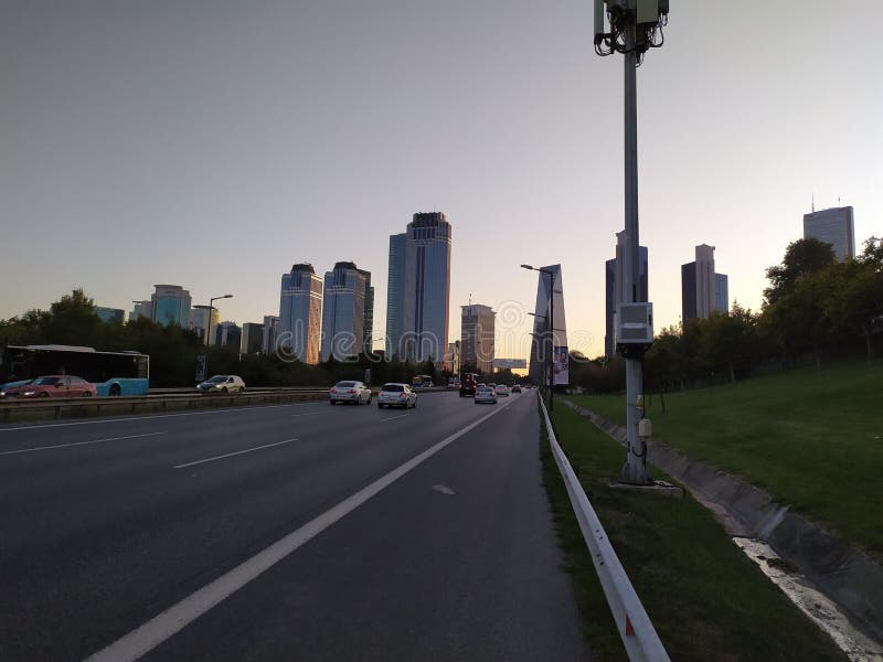 Istanbul roads editorial stock image. Image of enjoy - 160906344