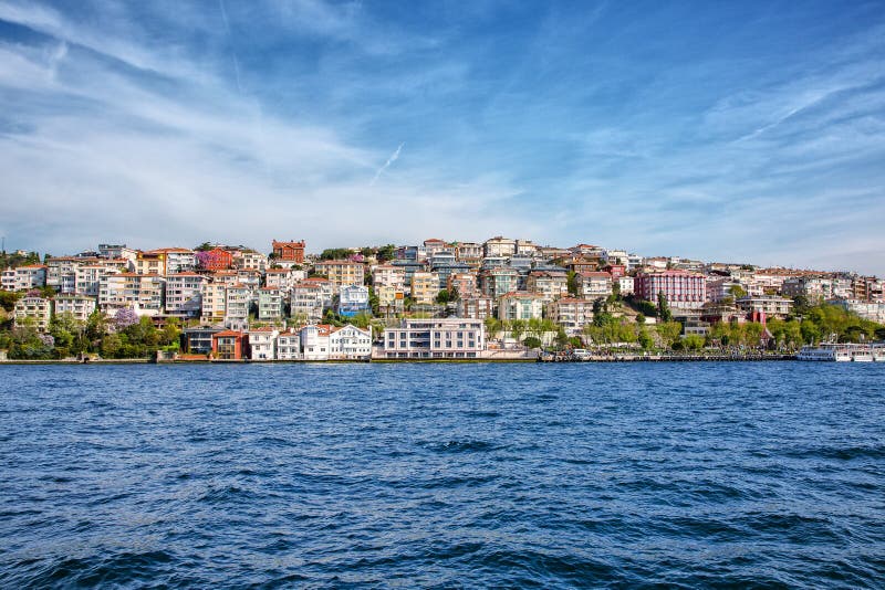 Istanbul on the Shores of the Bosphorus Stock Photo - Image of travel ...