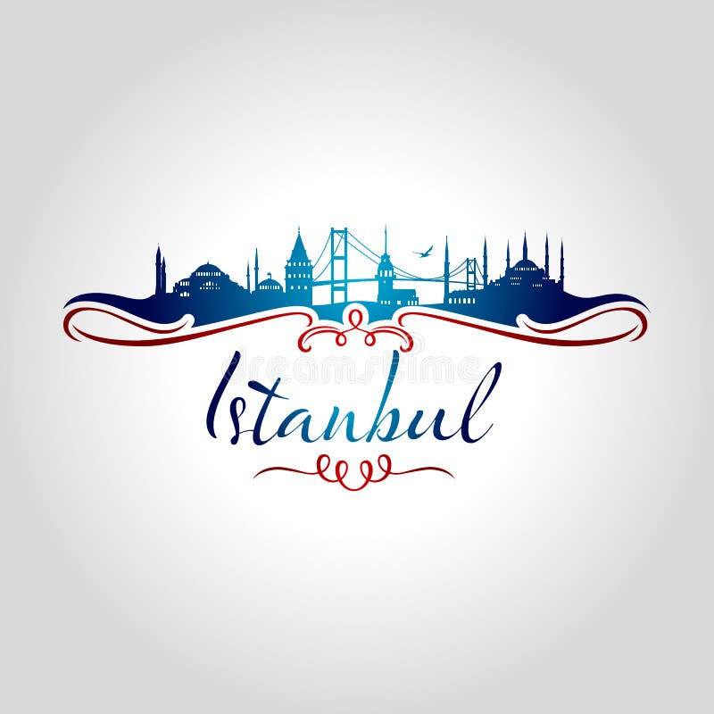 Istanbul Logo, Icon and Symbol Vector Illustration Stock Vector ...