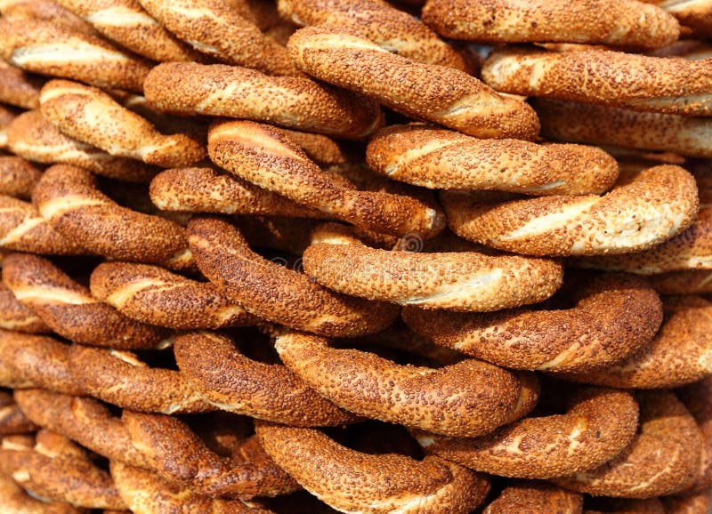 Istanbul Simit stock image. Image of pastry, istanbul - 40078173