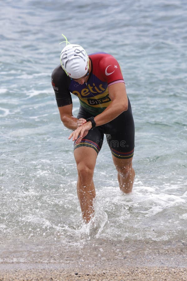 Istanbul Sprint Triathlon editorial stock photo. Image of istanbul ...