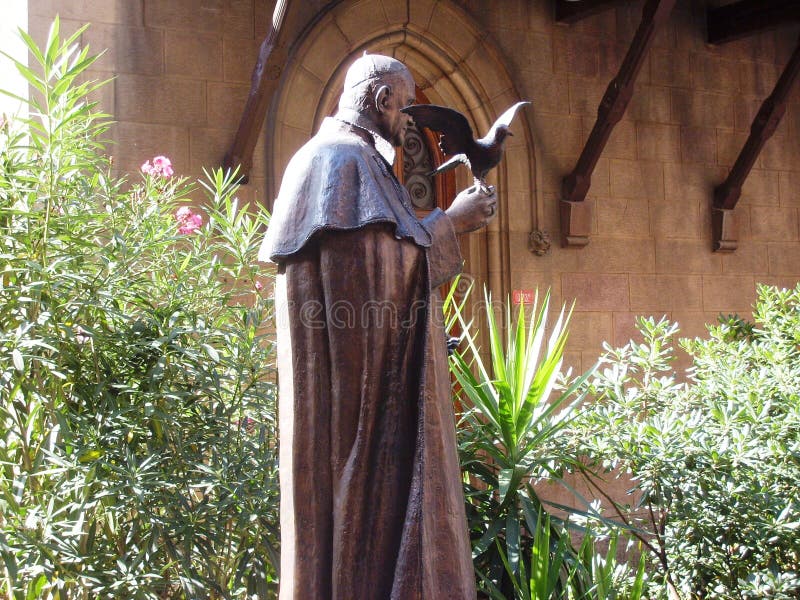 Istanbul Statue of the Priest in the Church Stock Photo - Image of ...