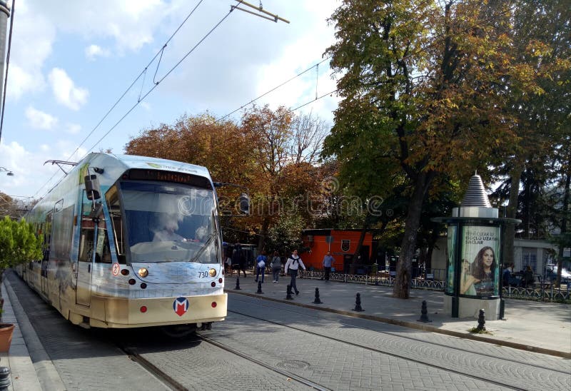 Istanbul trem city editorial photo. Image of track, train - 269885781