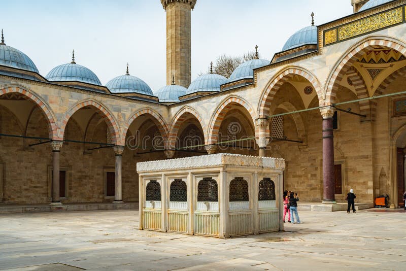 ISTANBUL, TURKEY - APRIL 1, 2022 : Sultan Ahmed Mosque or Blue Mosque ...