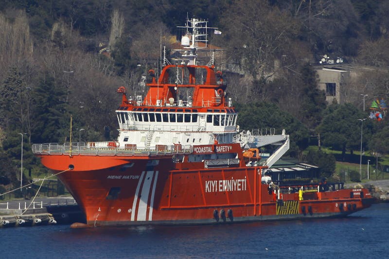 17-02-2022 Istanbul-Turkey: Coastal Security in the Bosphorus Editorial ...