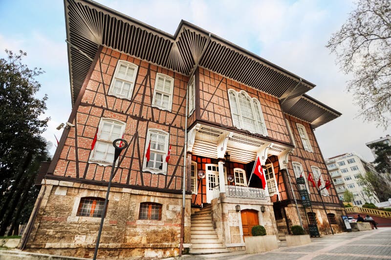 07-04-2023 Istanbul-Turkey: Historical Old Town Hall in Bursa Editorial ...