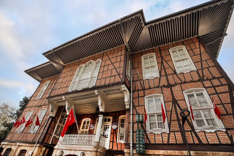 07-04-2023 Istanbul-Turkey: Historical Old Town Hall in Bursa Stock ...