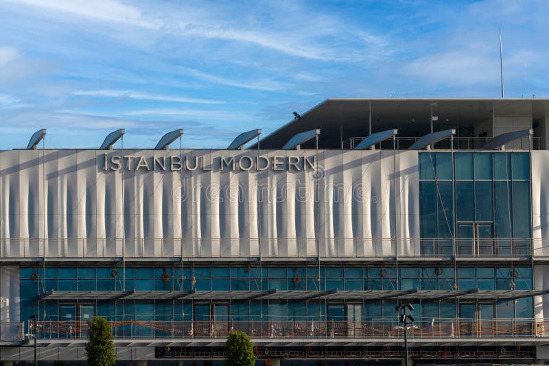 Istanbul, Turkey - June 18 2022: the Facade of Istanbul Modern Building ...