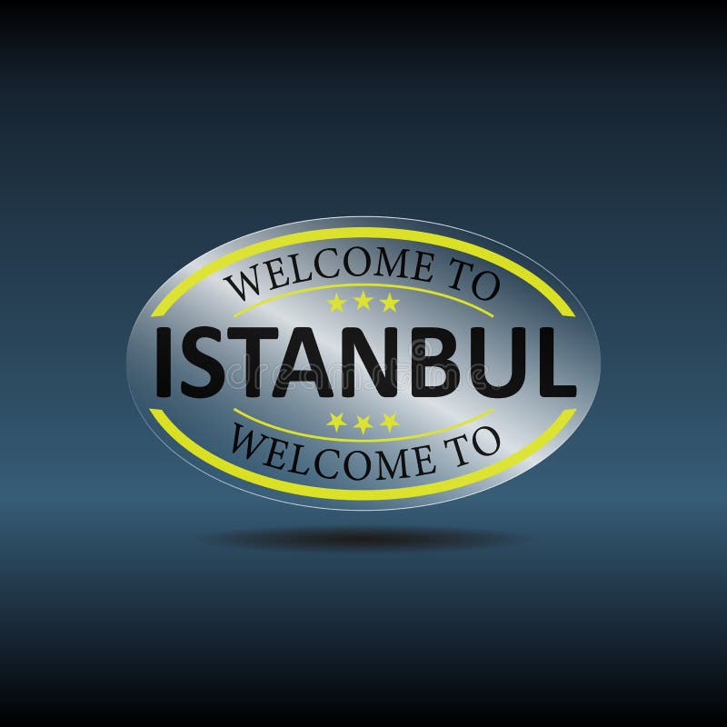 Istanbul Turkey Logo Sign Badge Design, Vector Illustration. Stock ...