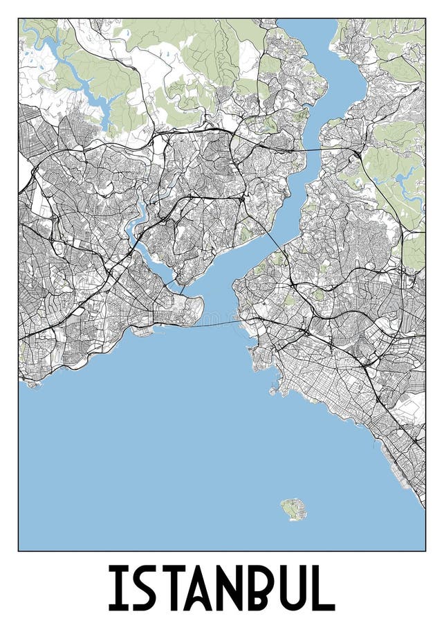 Istanbul Map Turkey Stock Illustrations – 1,952 Istanbul Map Turkey ...