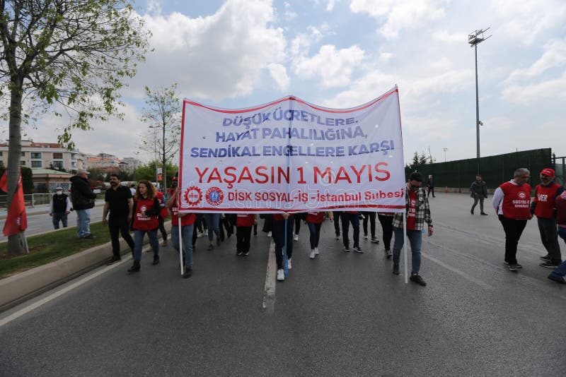 International Workers Day in Istanbul, Turkey Editorial Stock Image ...