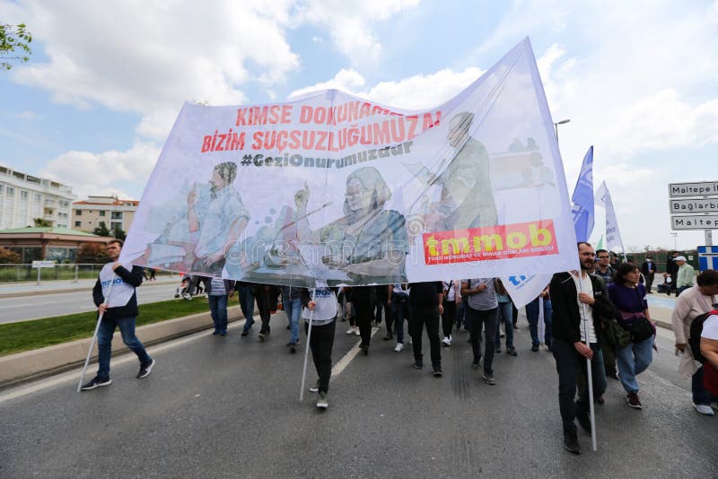 International Workers Day in Istanbul, Turkey Editorial Stock Photo ...