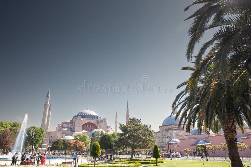 ISTANBUL, TURKEY - MAY 22, 2022: Picture of the AyaSofya Camii Mosque ... ISTANBUL, TURKEY - MAY 22, 2022: Picture of the AyaSofya Camii Mosque ...