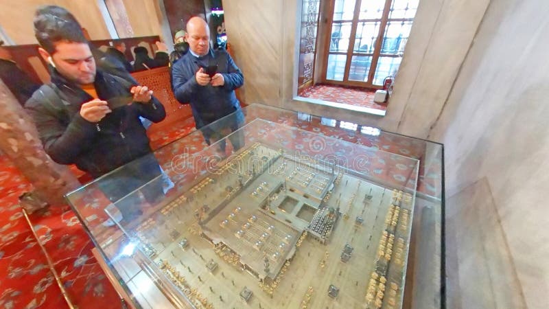 Miniature Model of the Ancient Mosque Inside the Blue Mosque Ace in ...