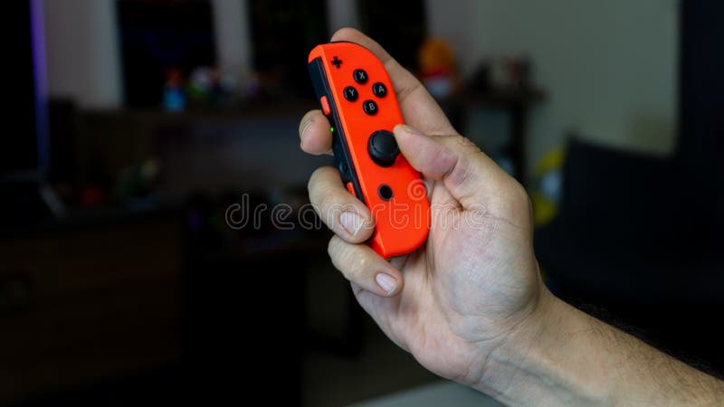 Red Controller for Nintendo Switch - a Handheld Gaming Console ...