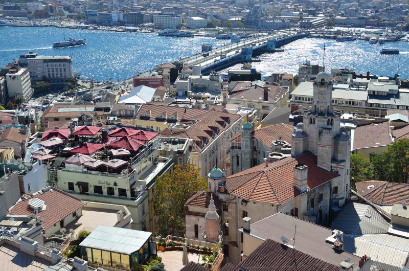 Istanbul, Turkey, October, 19, 2013. Views of Istanbul Editorial Stock ...