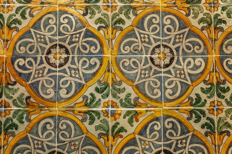 Istanbul, Turkey, 05/22/2019: Pattern on the Tile of the Ottoman Period ...