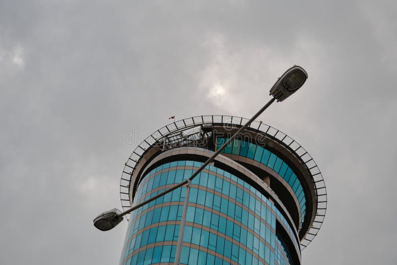 Residential Building Modern Architecture in Istanbul and Sky. Editorial ...