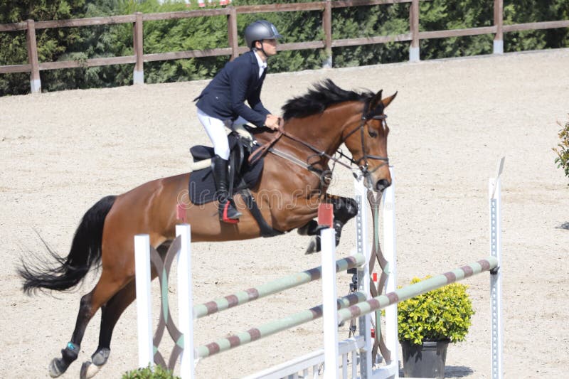 08-04-2023 Istanbul-Turkey: Super League 5th Leg Jumping Competitions ...