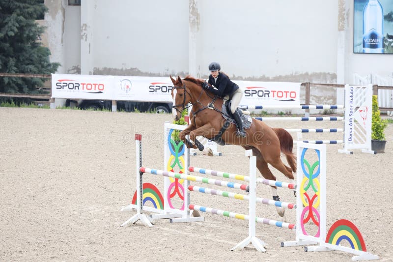 08-04-2023 Istanbul-Turkey: Super League 5th Leg Jumping Competitions ...