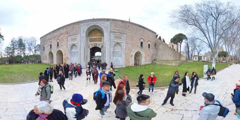 Topkapi Palace of the Great Ottoman Empire, Istanbul, Turkey Editorial ...