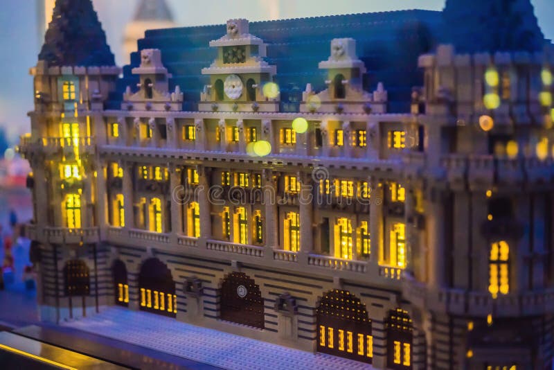 24.08.22 Istanbul, Turkey: Turkish Sights Made from Lego Editorial ...