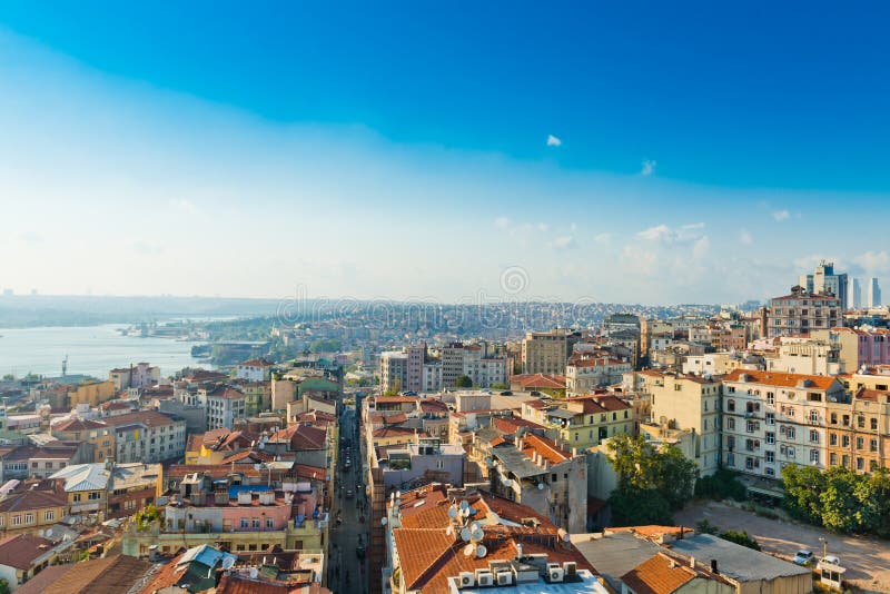 Istanbul View stock image. Image of cityscape, panorama - 34739165