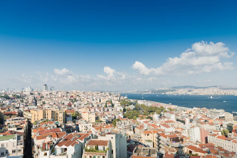 Istanbul View stock image. Image of blue, constantinople - 90707049