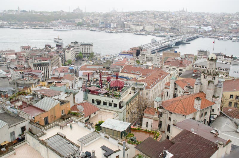 Istanbul views editorial photography. Image of architecture - 52770127