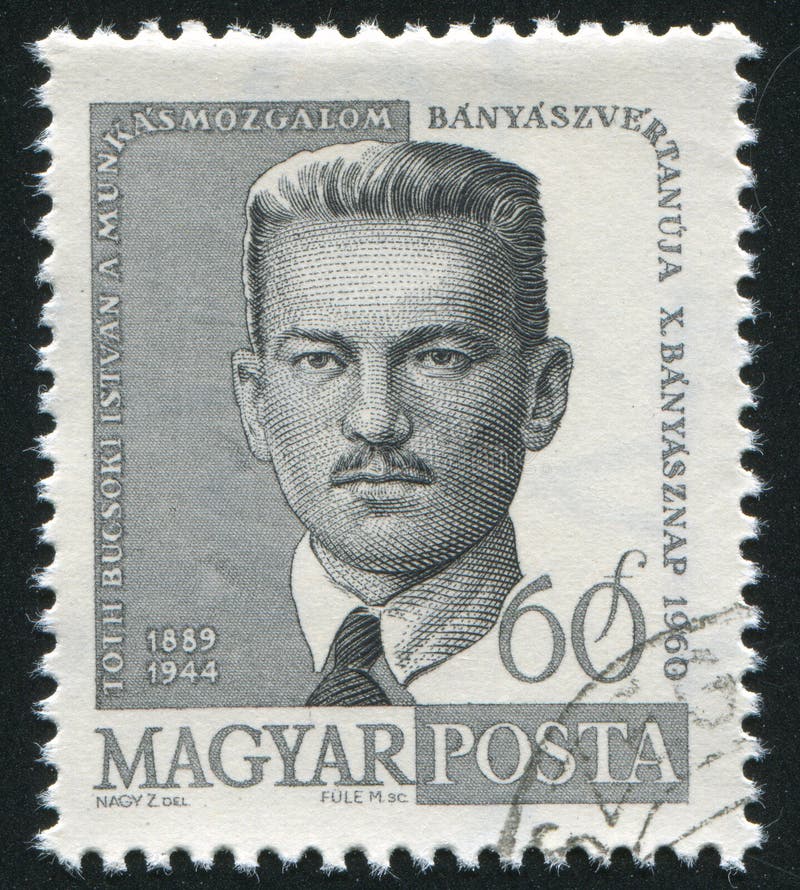 Istvan Toth Bucsoki editorial photo. Image of philately - 232325856