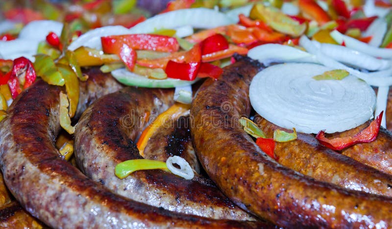 Italiaanse worst. stock foto. Image of voedsel, zwart - 21338994