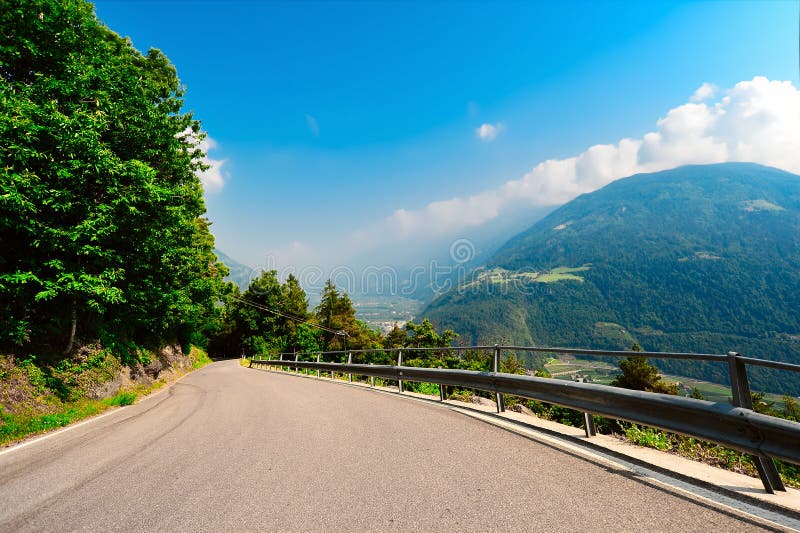 Road Italian Alps Stock Images - Download 4,584 Royalty Free Photos