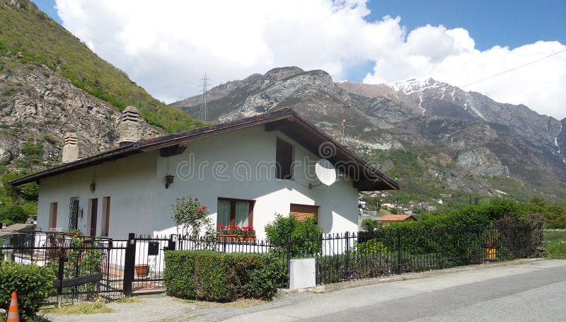 The Italian Alps stock photo. Image of typical, spring - 65932046