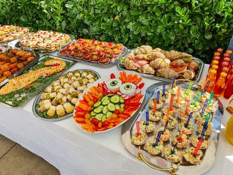 Italian Appetizers , Food , Event Preparation Stock Photo - Image of ...