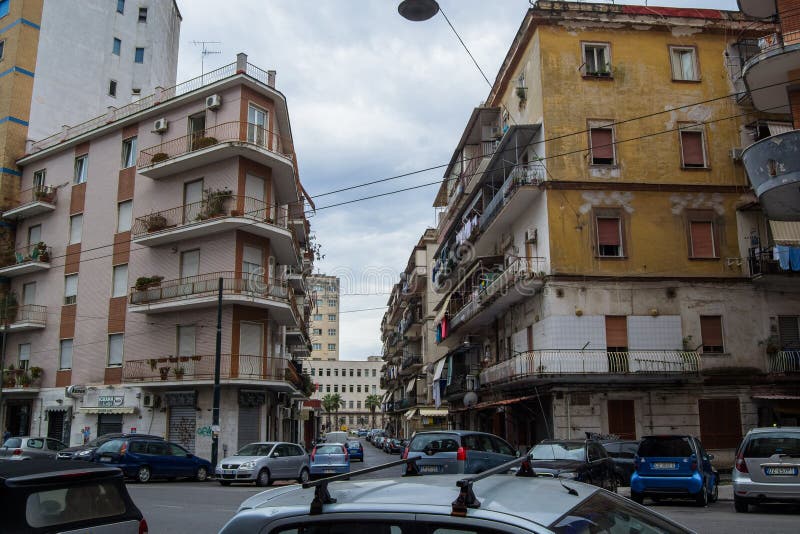 Italian Architecture of a High Residential Building Editorial Stock ...