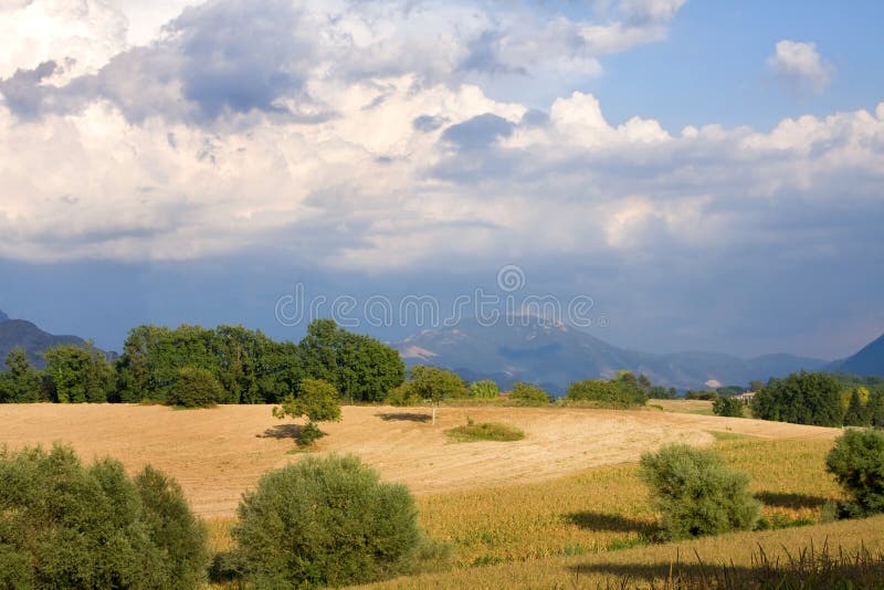 Italian area Tuscany stock image. Image of mediterranean - 13167483