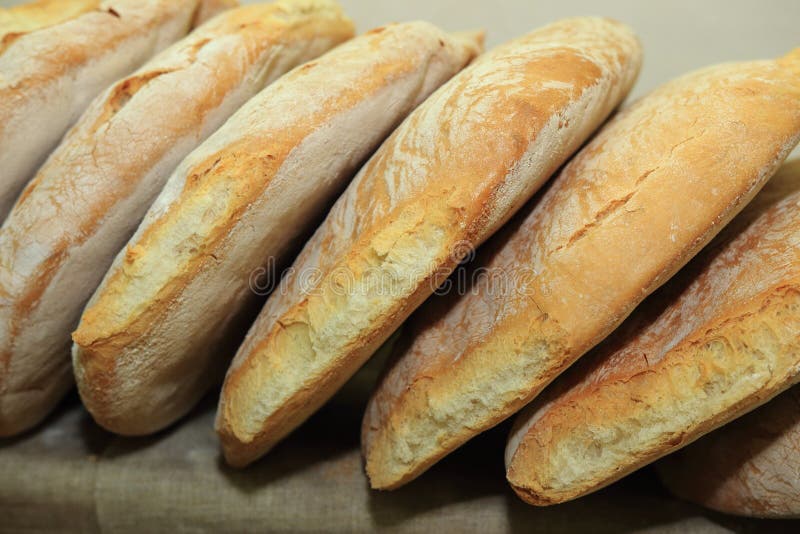 Italian bread and buns stock photo. Image of closeup - 46416578