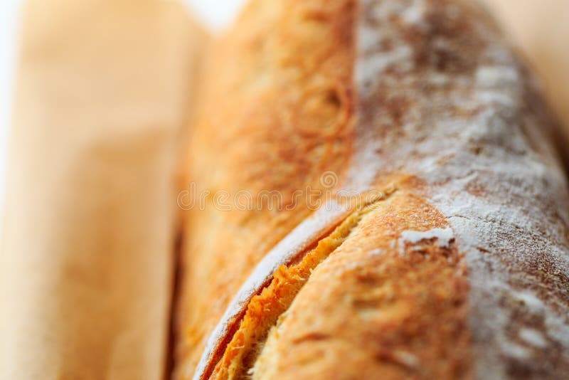 Italian Bread Displayed in Natural Light in Window Stock Image - Image ...