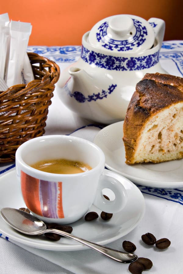Italian breakfast stock image. Image of caffeine, aroma - 22889991