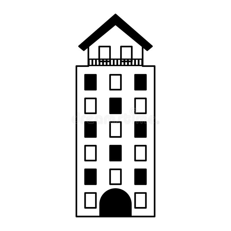 Italian building icon stock vector. Illustration of rome - 92657712