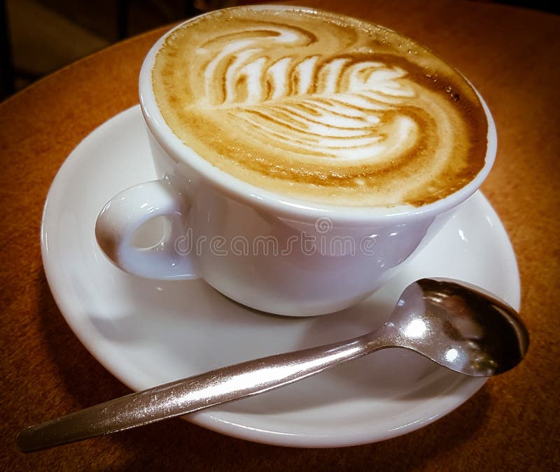 Italian cappuccino stock image. Image of caffeine, serveware - 91431901