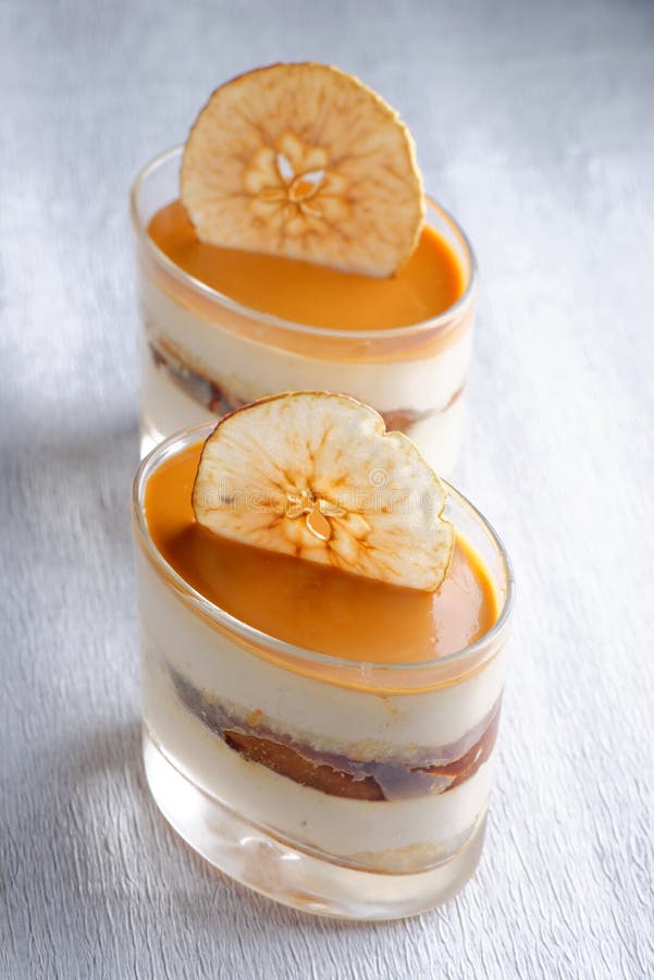 Italian Caramel Dessert Mousse Stock Image - Image of italian, pastry ...