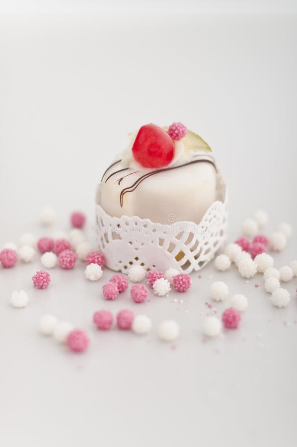 Italian Cassata Mignon Dessert Stock Image - Image of colourful ...