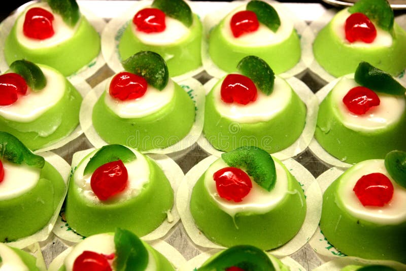 Italian Cassata Mignon Dessert Stock Image - Image of colourful ...