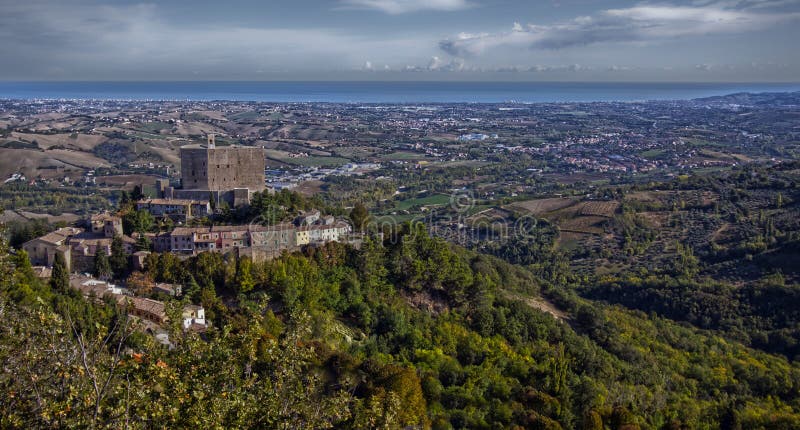 Italian castle stock image. Image of italy, antique, fort - 82896827