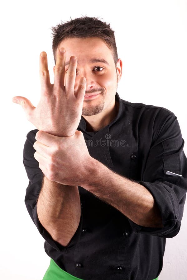 Italian Chef stock photo. Image of recipe, funny, service - 49091854