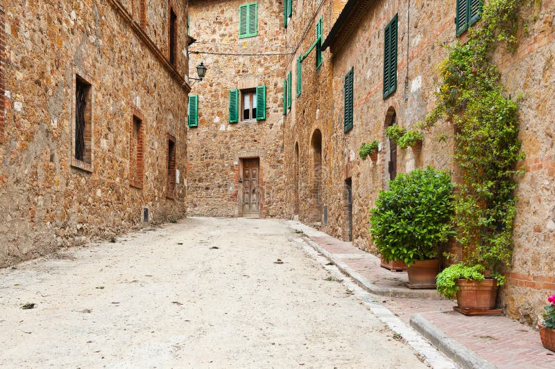 Italian City stock image. Image of building, facade, alley - 28321963