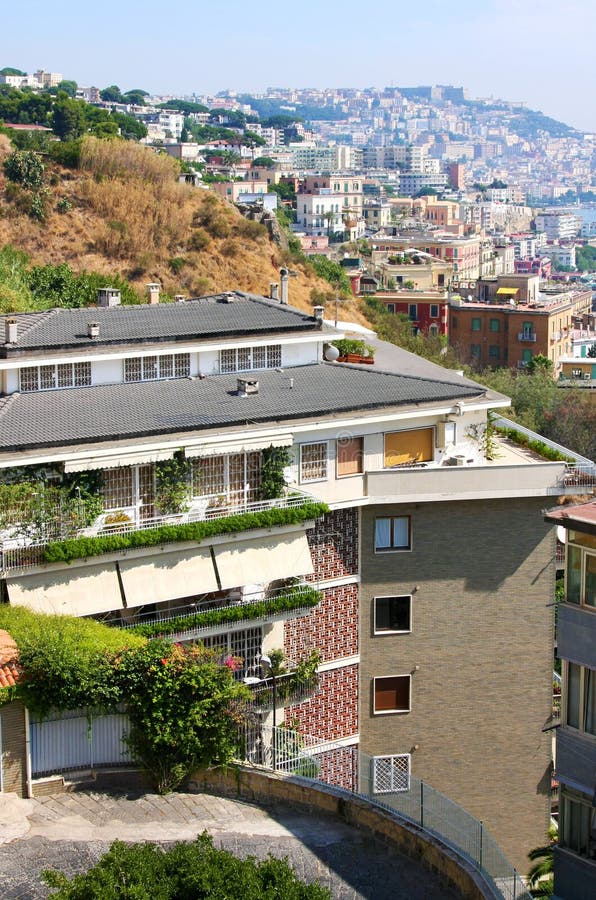 Italian city Naples stock image. Image of summer, ancient - 18424525