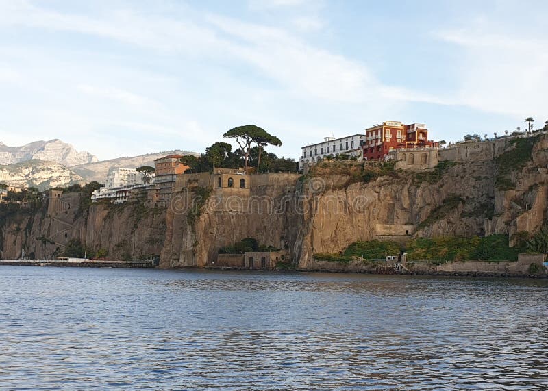 Italian Coast Around Naples Stock Photo - Image of naples, charm: 165059874