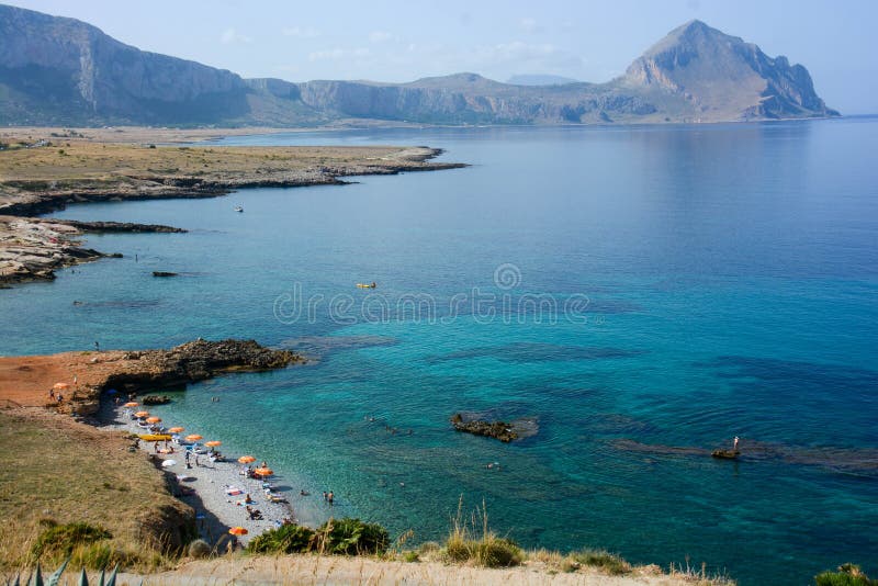 Italian Spectacular Cliffs View Stock Photo - Image of harbours ...